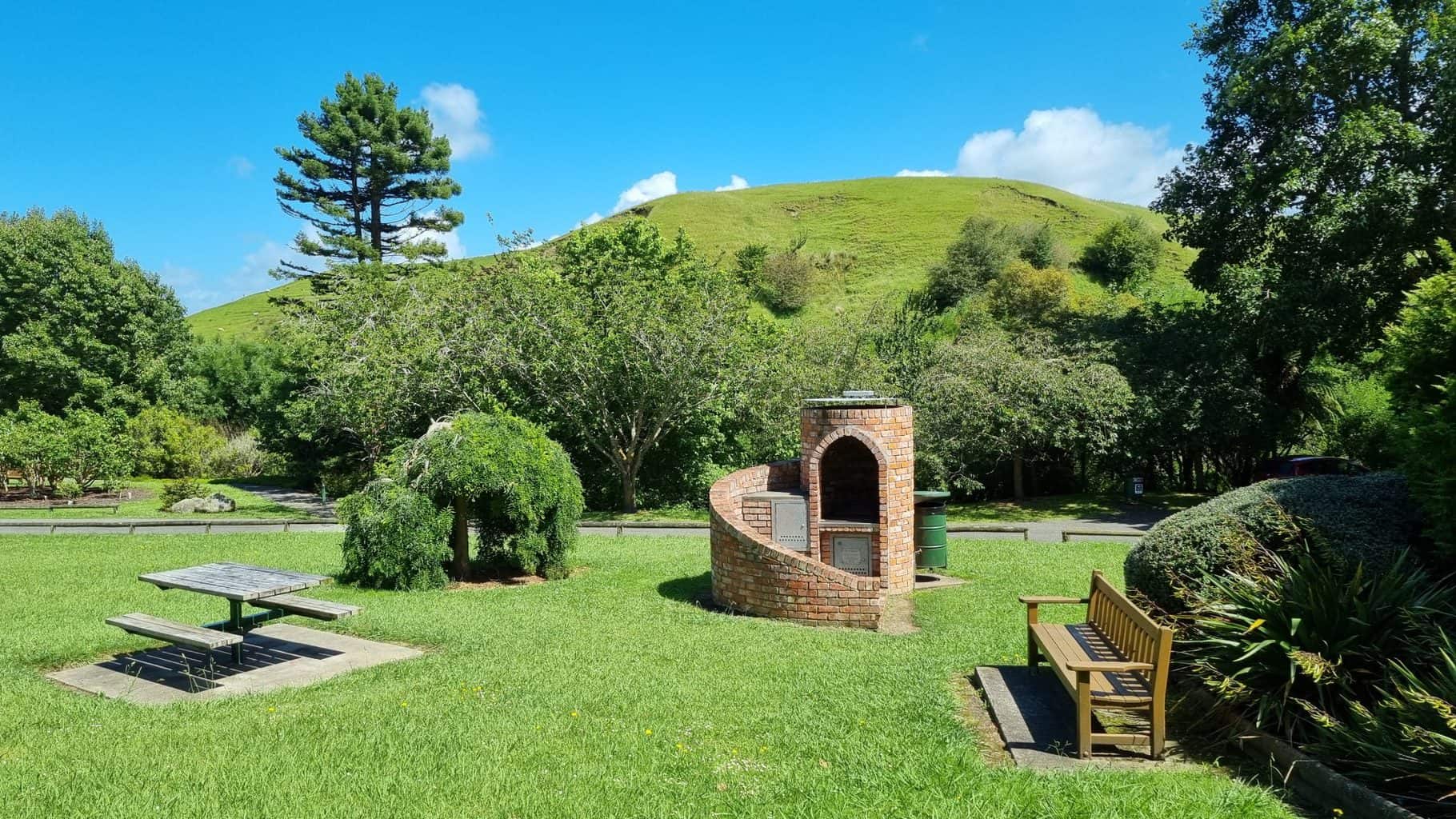 Brick Barbecues - Bason Botanic Gardens - Whanganui
